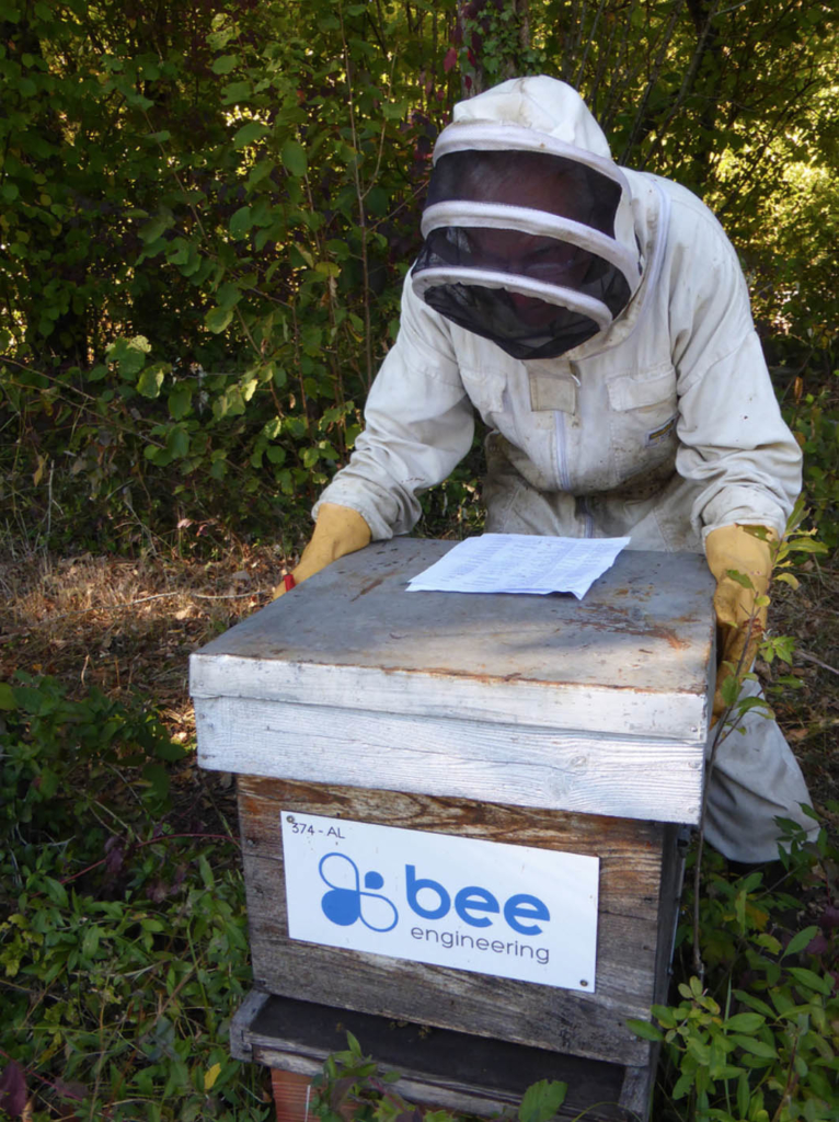 Bee, parrain d’Un Toit Pour Les Abeilles – Bee Engineering