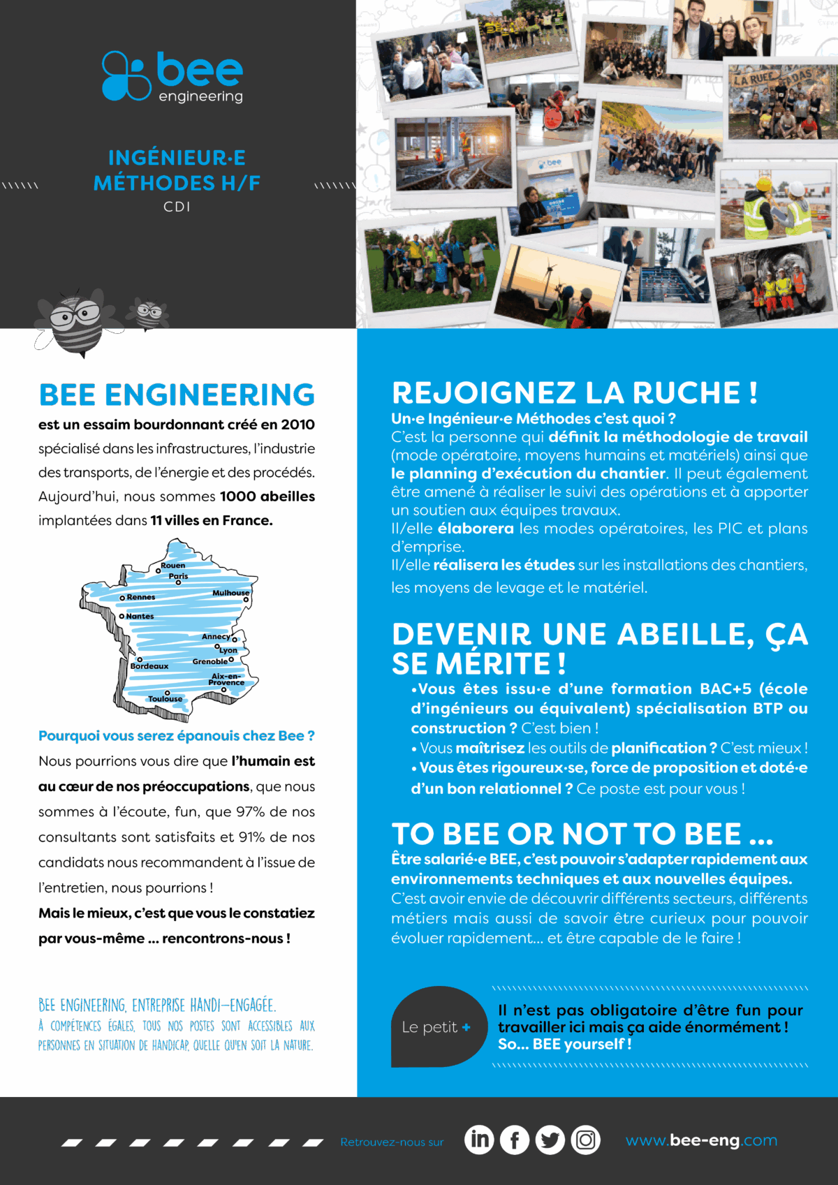 Rejoignez-nous - Bee Engineering