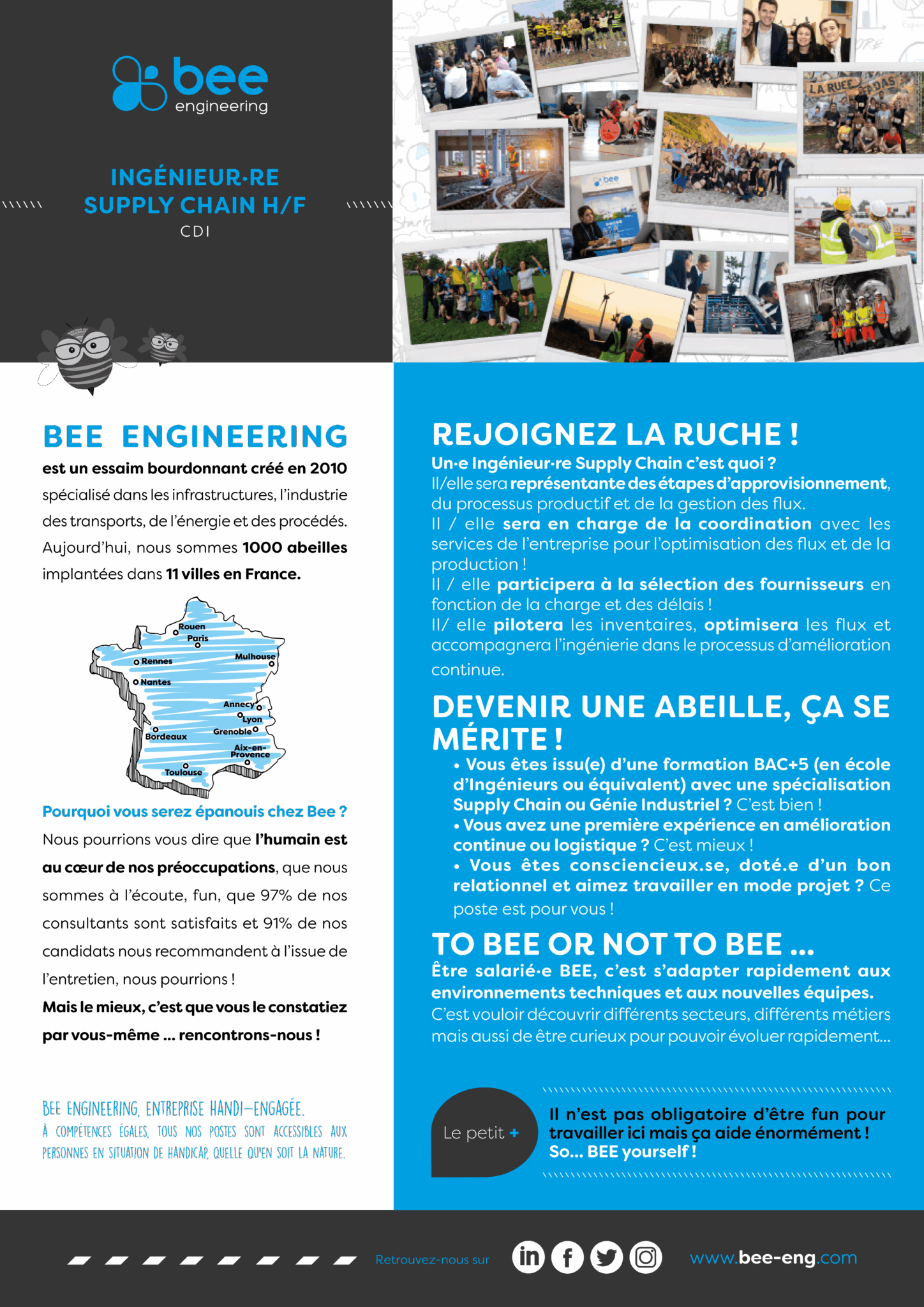 Rejoignez-nous - Bee Engineering